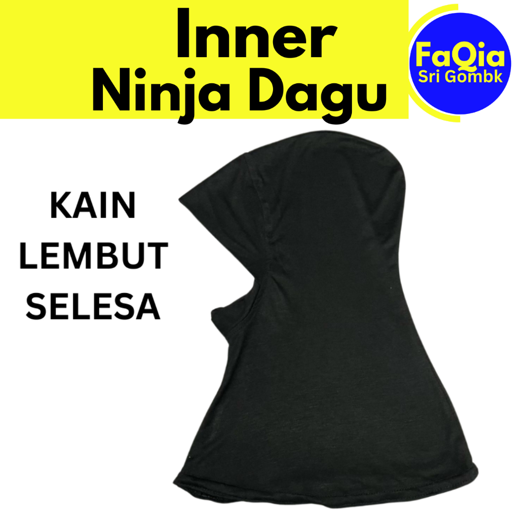 Inner Ninja Dagu Muslimah Anak Tudung Hijab Cotton Jesse Premium Scarf ...