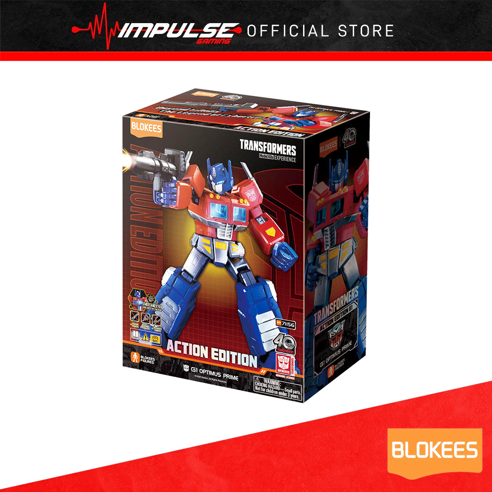 Blokees Transformers Optimus Prime (G1) Action Figure (71156) | Shopee ...