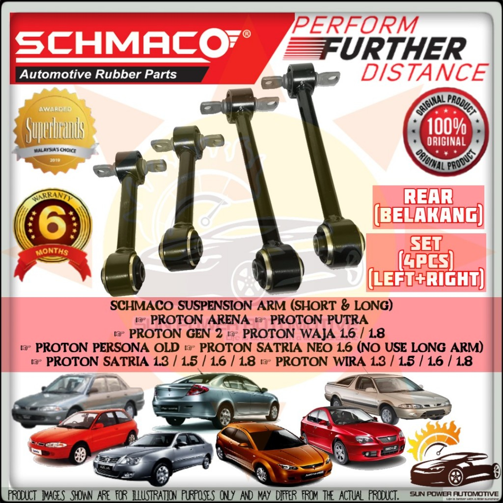 Proton Arena Gen2 Gen 2 Persona Satria Neo Waja Wira SCHMACO SHORT LONG ...