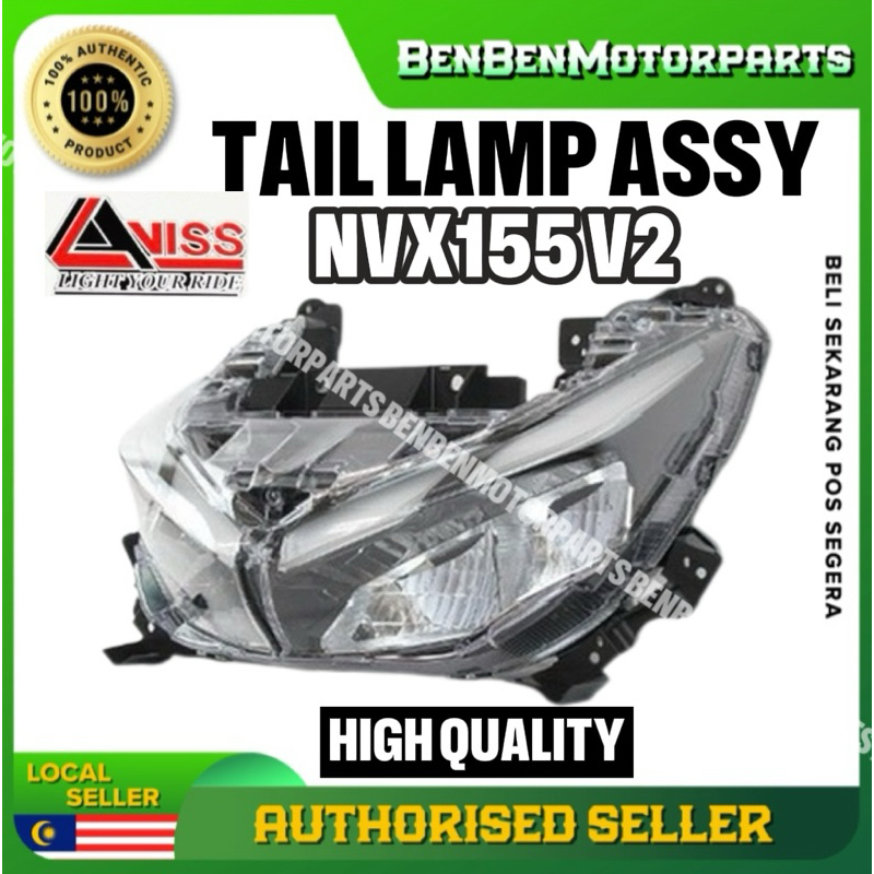 Front Head Lamp Assy Head Light Headlamp Headlight Assy Lampu Depan ...