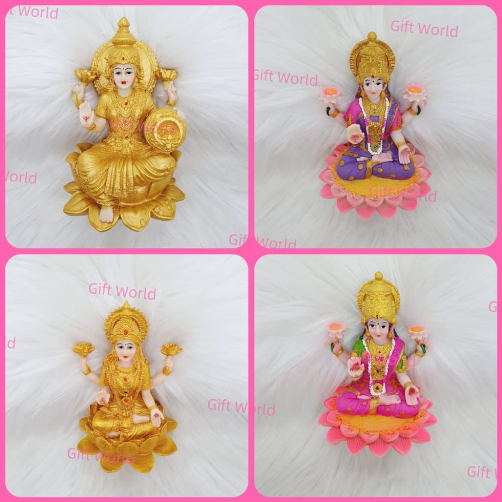 Lakshmi Goddess / India God Figurine & Car Dashboard STATUES ** SHIP ...