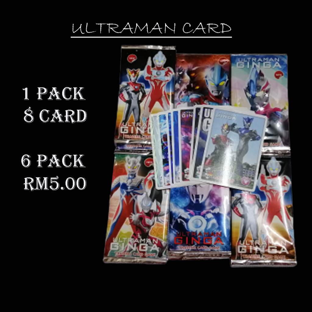 Ultraman Mini Pack Card | Shopee Philippines