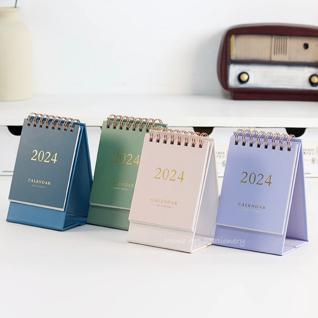 MEME Calendar 2024 Portable Small Desktop Minimalist Ins Student ...
