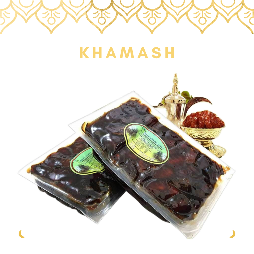 Al Khamash Saudi Dates - Kurma From SAUDIA 1 KG | Shopee Philippines