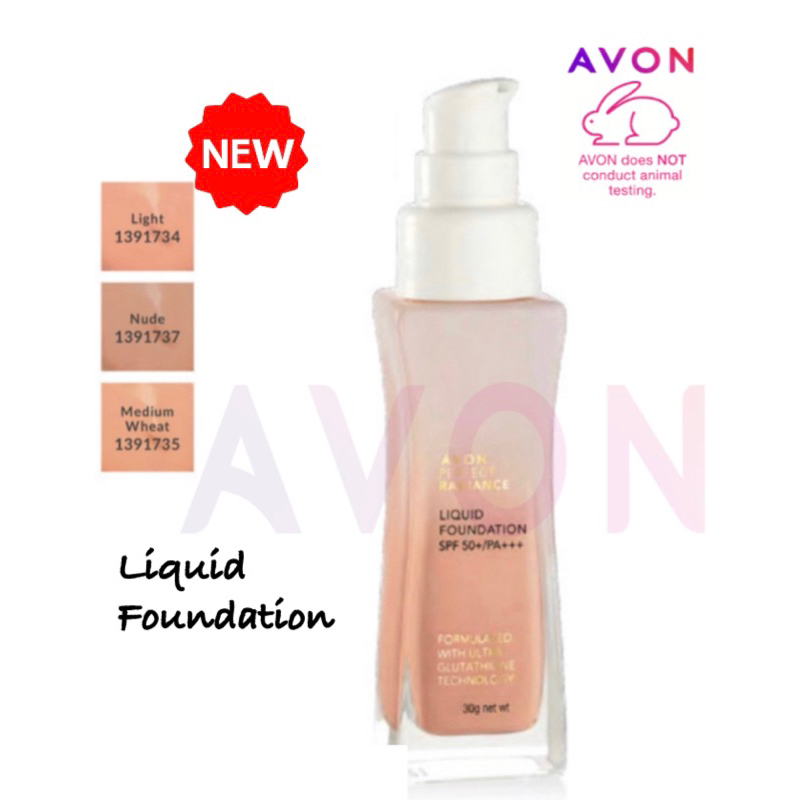 Avon Perfect Radiance Liquid Foundation SPF 50+/PA+++ 30g | Shopee ...