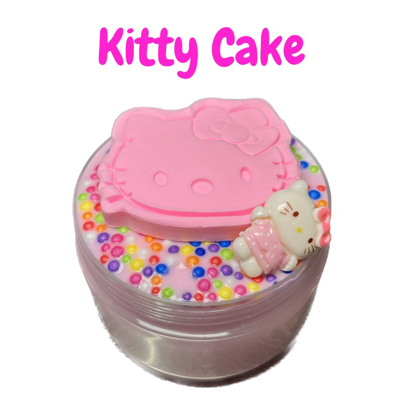 Kitty Cake Slime (diy clay mix) | Shopee Philippines
