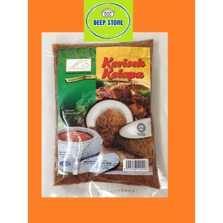 Kerisek Coconut Coconut Paste KUDAMAS Delicious 1kg | Shopee Philippines