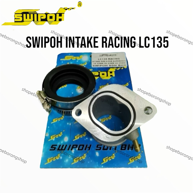 SWIPOH Y15 Y15ZR / LC135 135LC LC 135 Intake RACING Pipe Super head 8 ...