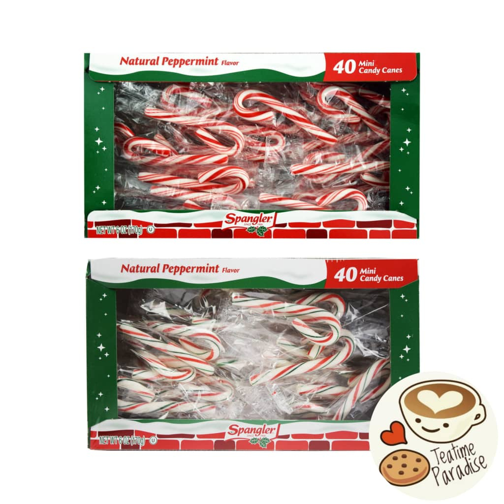 Spangler Mini Peppermint Candy Canes (40sticks) | Shopee Philippines