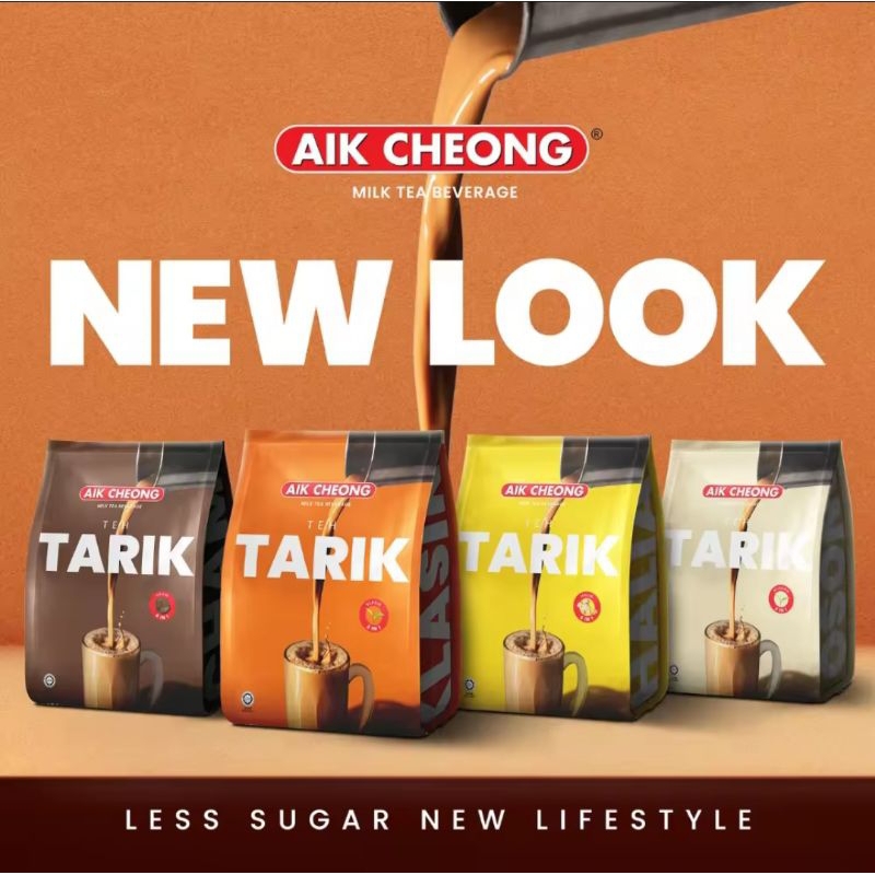 [50% Voucher @12/12] Aik Cheong 3in1 Classic Tarik Tea Cham Ginger ...