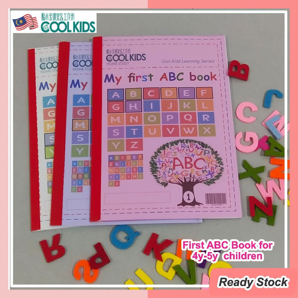 My First ABC abc bookLearning Activity Writing Book Teaching Coloring 3 ...