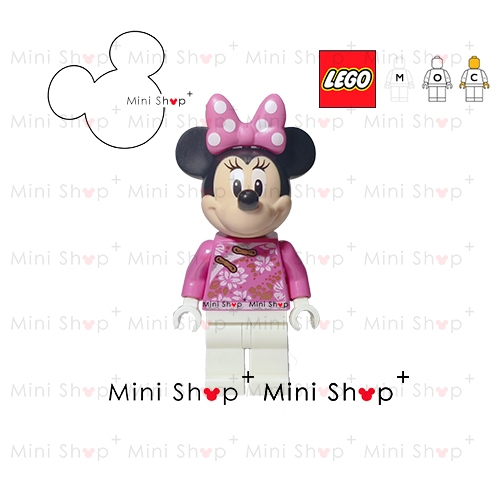 [Mini Shop+] LEGO MOC - Minifigure mickey mouse minnie mouse (Lunar New ...