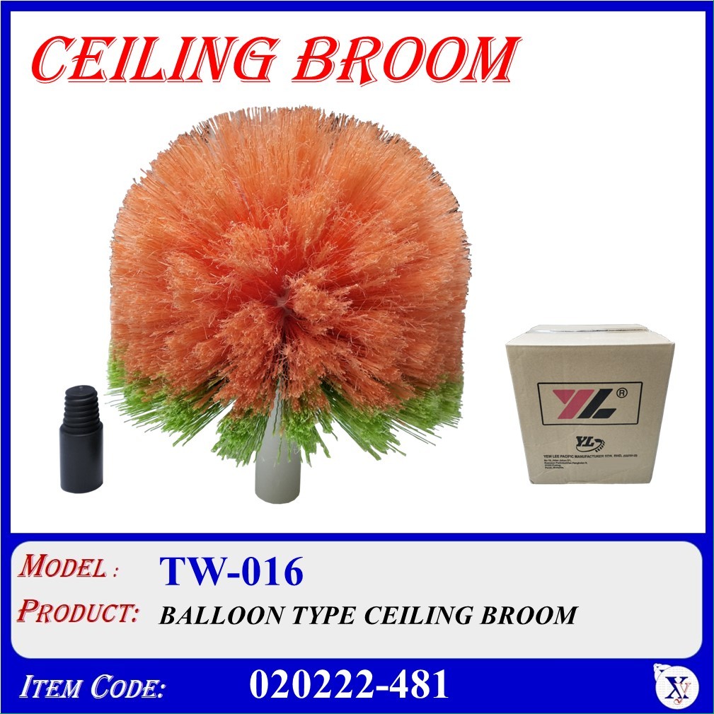 TW-016 BM- BALLOON TYPE CEILING BROOM - 020222-481 | Shopee Philippines