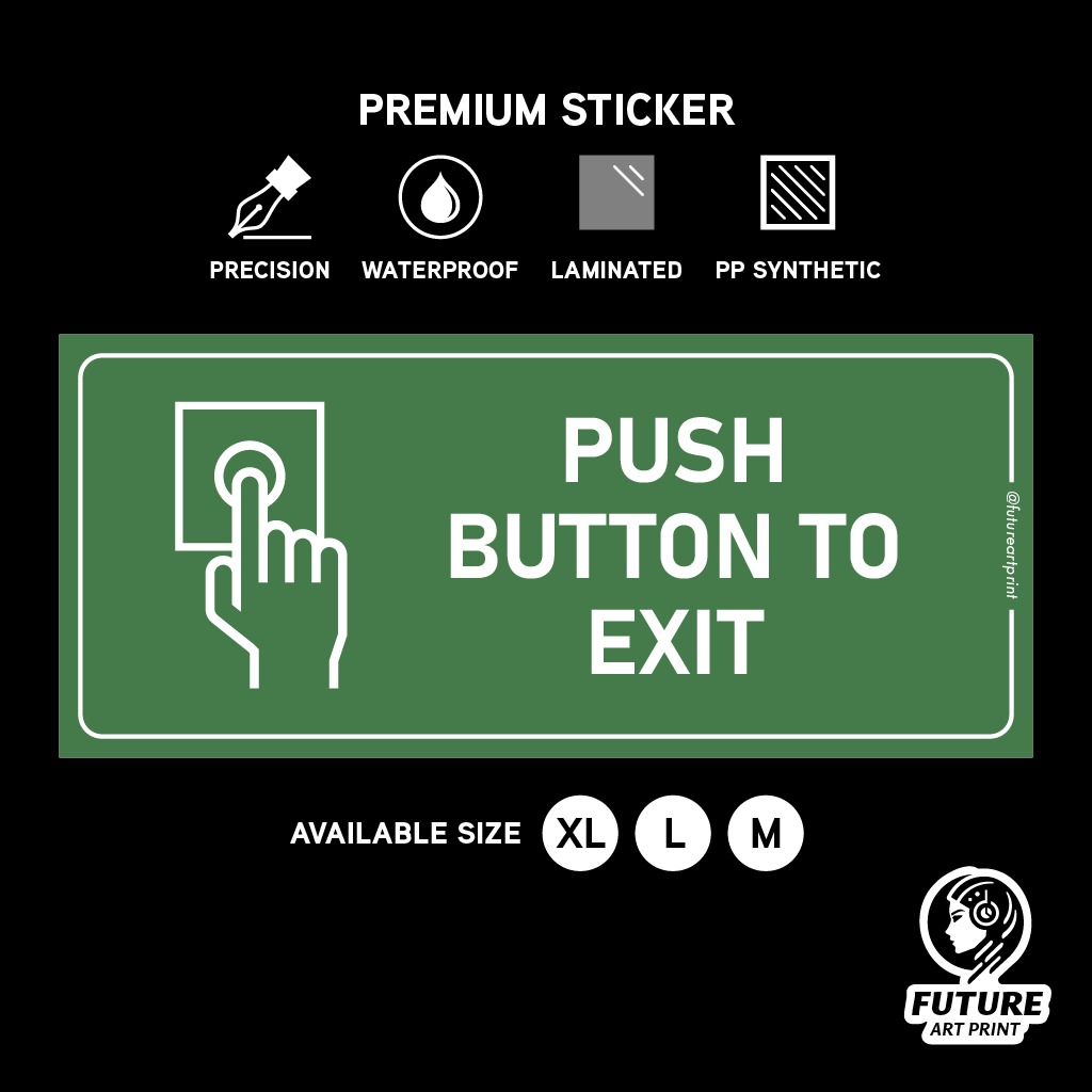 Shop push signage for door for Sale on Shopee Philippines