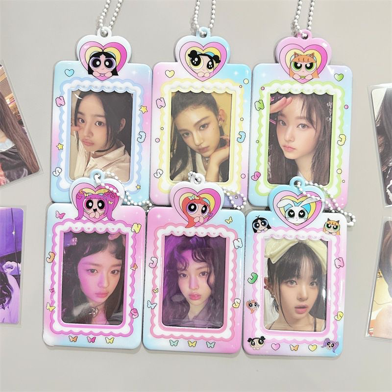 newjeans cute powerpuff theme collectbook cardholder photocard haerin ...