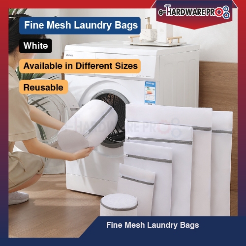 Washing Machine Laundry Bag Protection Pouch Storage Zip Bag Beg Dobi ...