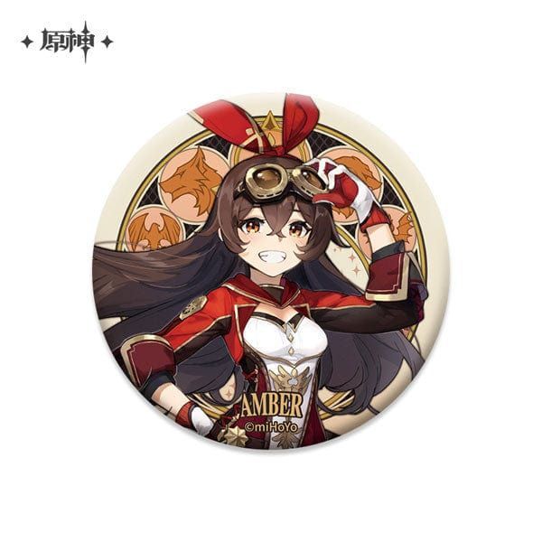 Mihoyo Genshin Impact Character Badge - Monstat Amber | Shopee Philippines