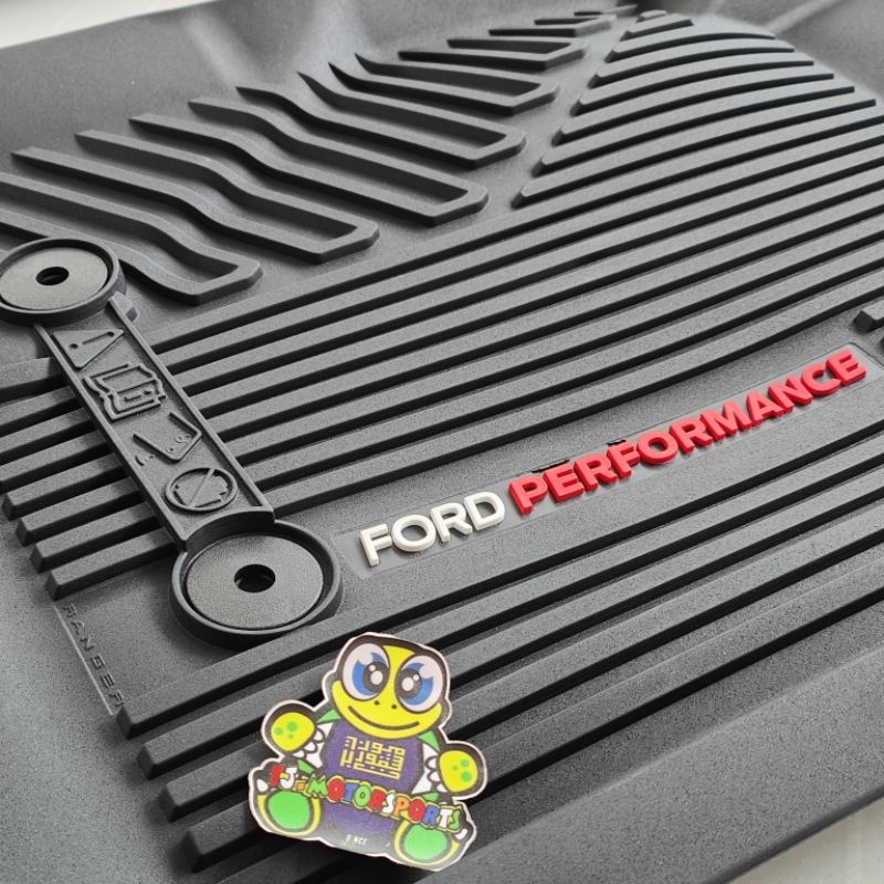 Ford Performance Floor Mat New Gen T9 Raptor Ranger Wildtrak Xlt Xl ...