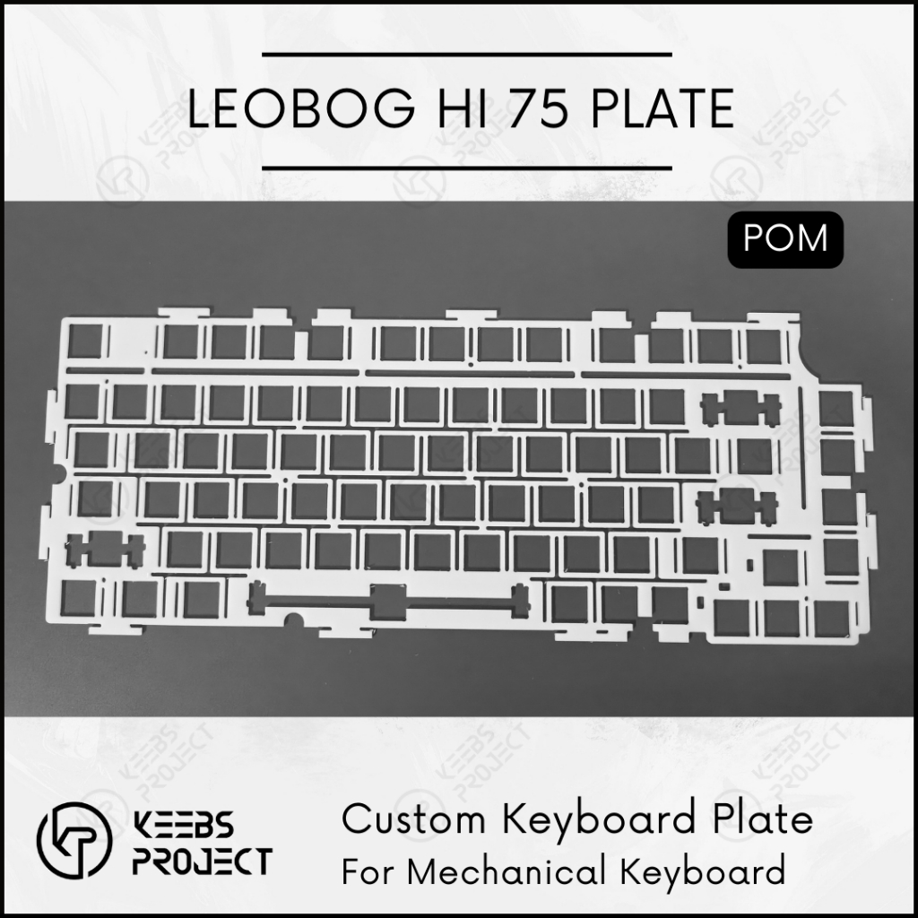LEOBOG Hi75 FR4 / POM / CARBON FIBER / BRASS / ALUMINIUM Plate for ...