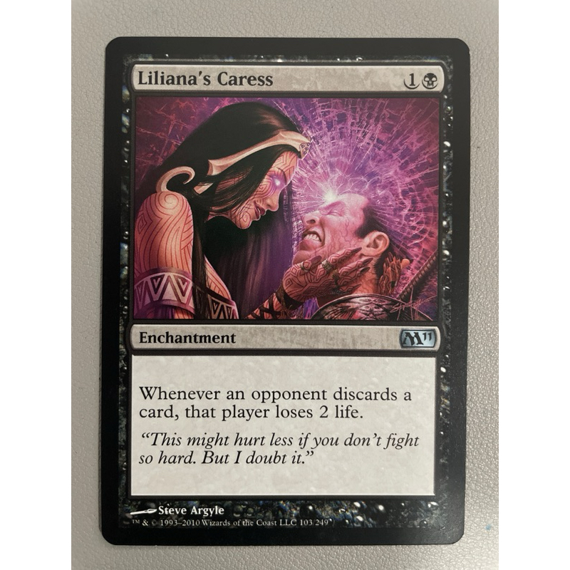 MTG:2011 Core Set 103/249 U - Liliana’s Caress (Non Foil) | Shopee ...
