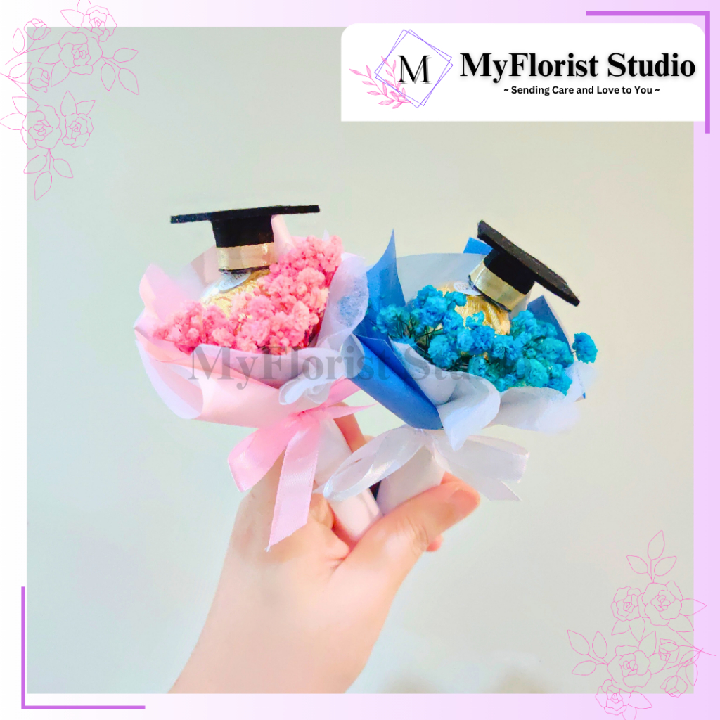 Ferrero Rocher Mini Flower Bouquet Mini Bouquet Chocolate Bouquet ...