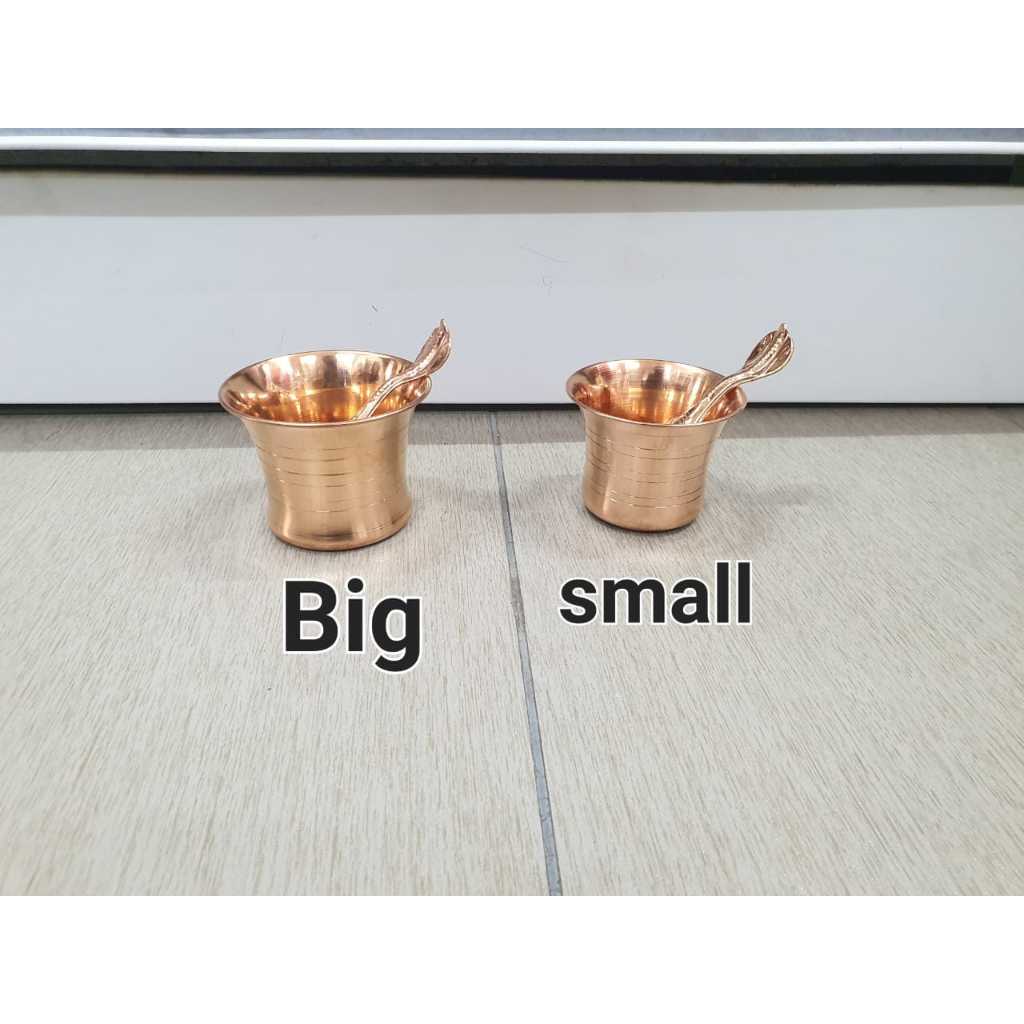 Copper Panchapatra with Pali Set | Shopee Philippines