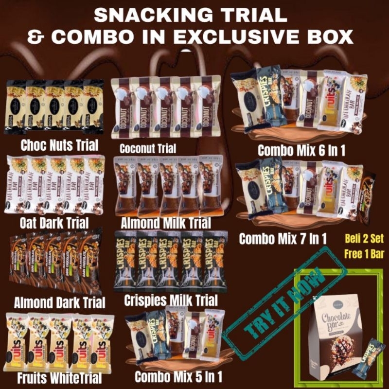 PUTIH Protein Trial/Combo Bar Snacks BEST CHOICE WITHOUT ADDITIONAL ...