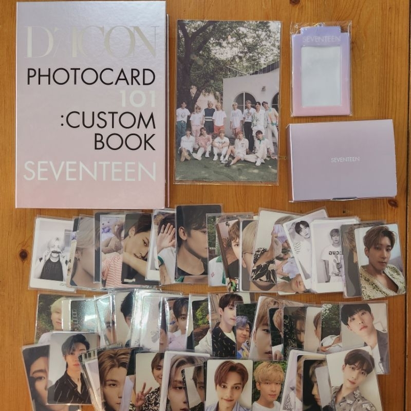 SEVENTEEN SVT DICON 101 OFFICIAL PHOTCARDS SET | Shopee Philippines