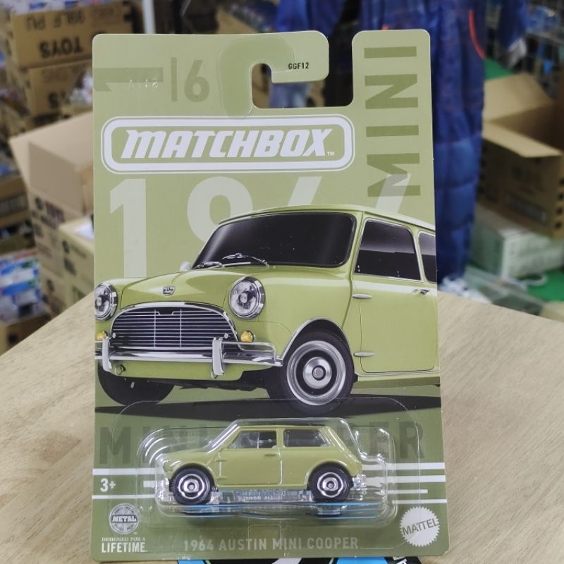 MATCHBOX 1964 AUSTIN MINI COOPER GREEN | Shopee Philippines