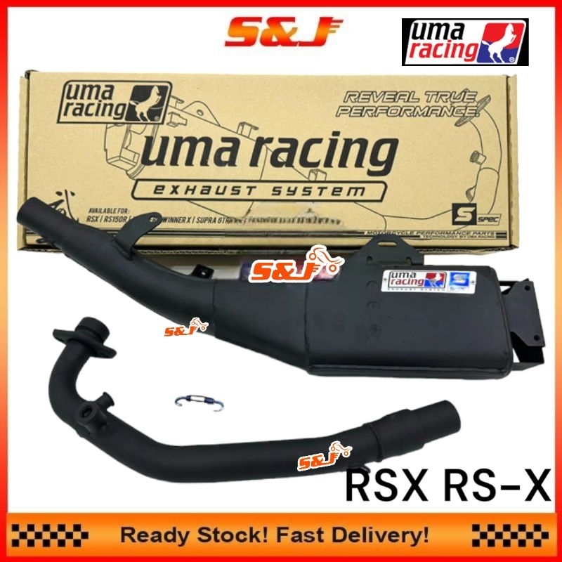 UMA RACING RSX EXHAUST UMA RACING BACK PRESSURE RS-X RSX RS150 RACING BACK PRESSURE EXHAUST PIPE ...