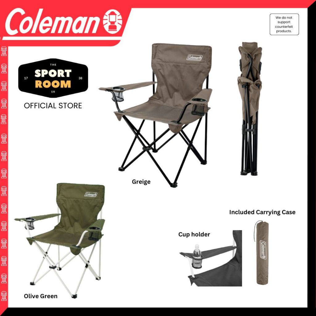 COLEMAN CHAIR RESORT OLIVE ASIA (EX) | Shopee Philippines
