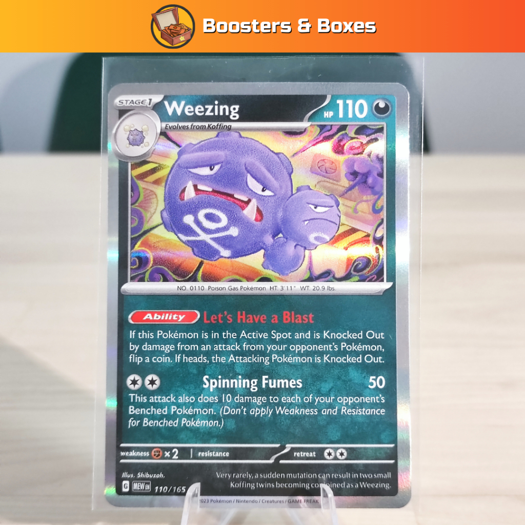 Weezing (110/165) [Scarlet & Violet 151] | Shopee Philippines