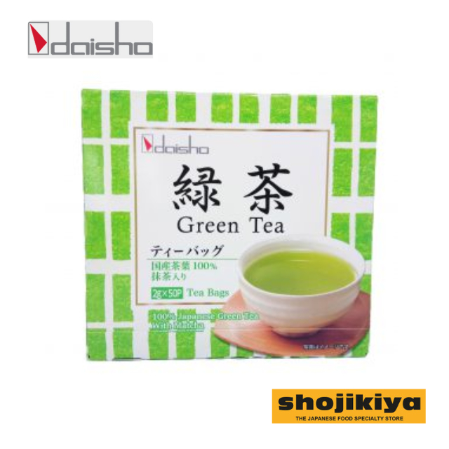 Daisho Green Tea (2G X 50 Bags) | Shopee Philippines
