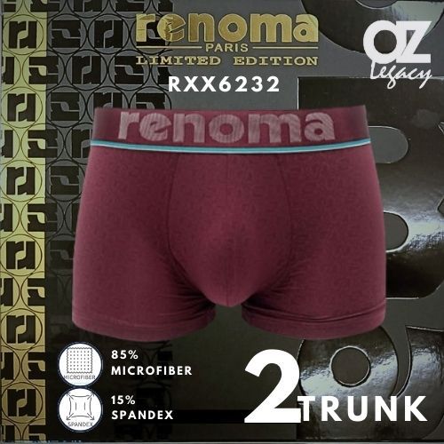 RENOMA Two Assorted Limited Edition Microfiber Spandex Trunk (RXX6232 ...