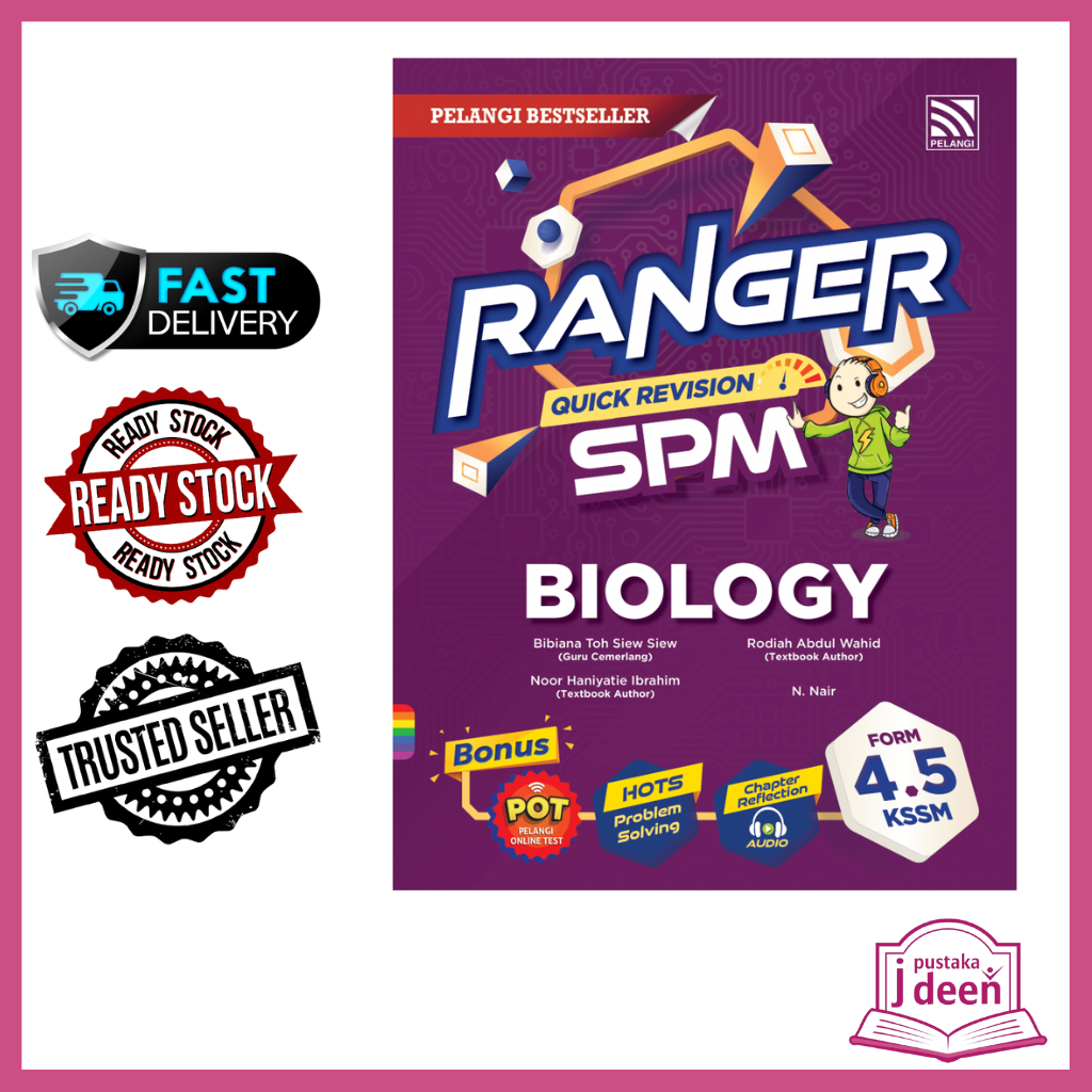 Jdeen BIOLOGY Reference Book Level 4 And 5 (SPM) - RANGER QUICK ...