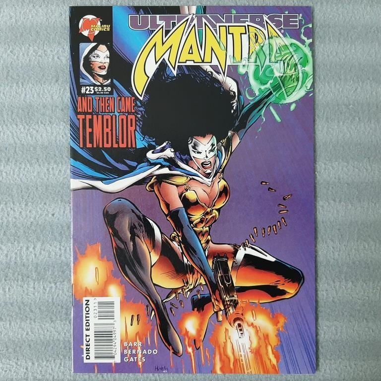 Mantra 23 (Malibu/Ultraverse Comics) I-P (Mike W Barr, Ramon Bernardo ...
