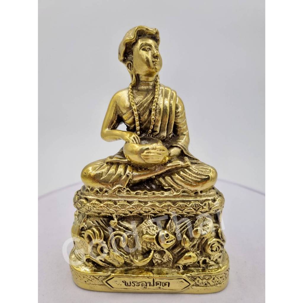 Phra Upakut Worship Gold Height 17cm Phra Bucha Phra Maha Upakut God of ...