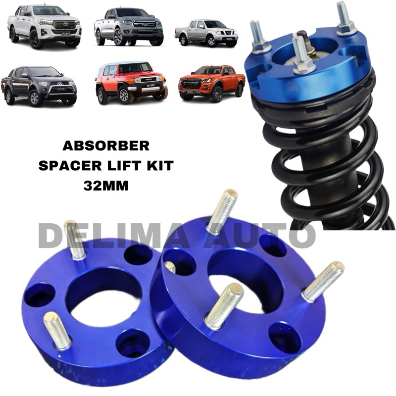 Depan Absorber SHOCK Spacer Lift Kit Toyota HILUX Vigo REVO Ranger T6 ...