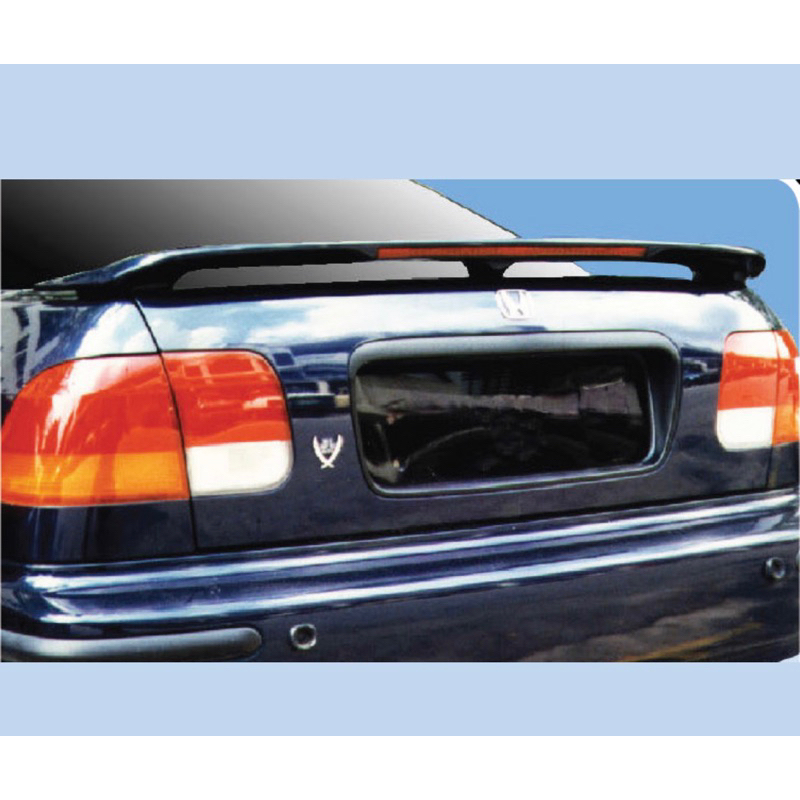 M049 HONDA CIVIC '96-99 SPOILER WITH LED (S047) OE (FIBER) No paint ...