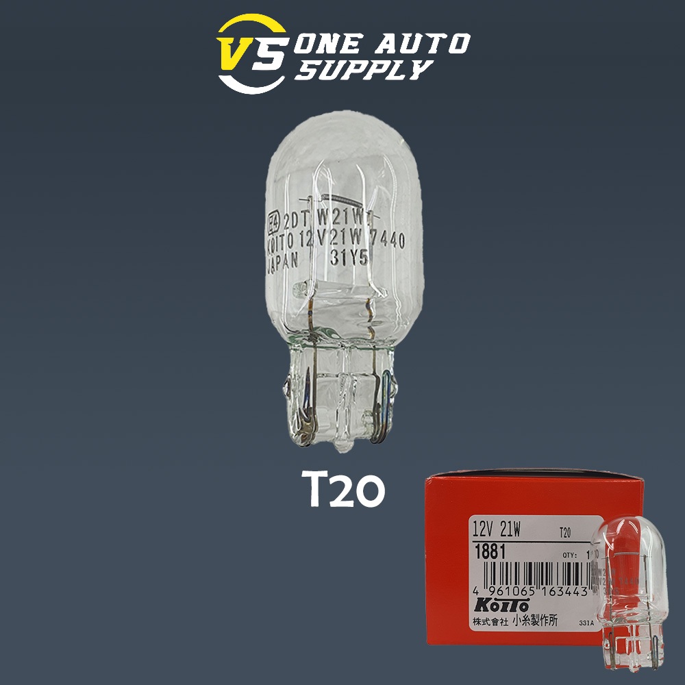 Koito 12V T20 7440 7443 W21W W21/5W T10 1141 1016 T15 Amber Signal Light Bulb Lamp Tail Mentol ...