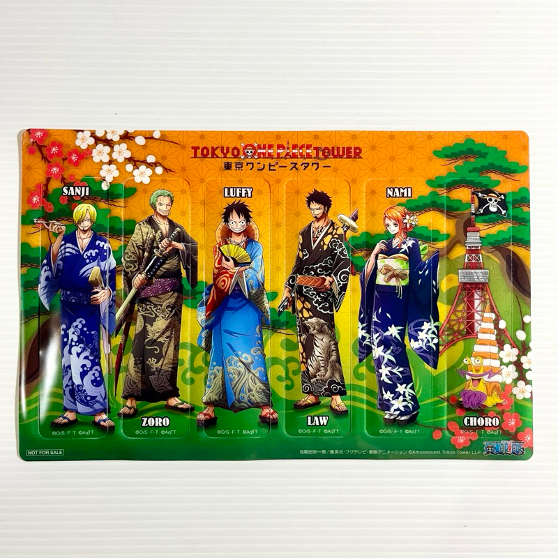 Official One Piece x Tokyo Tower Bookmarks | Shopee Philippines