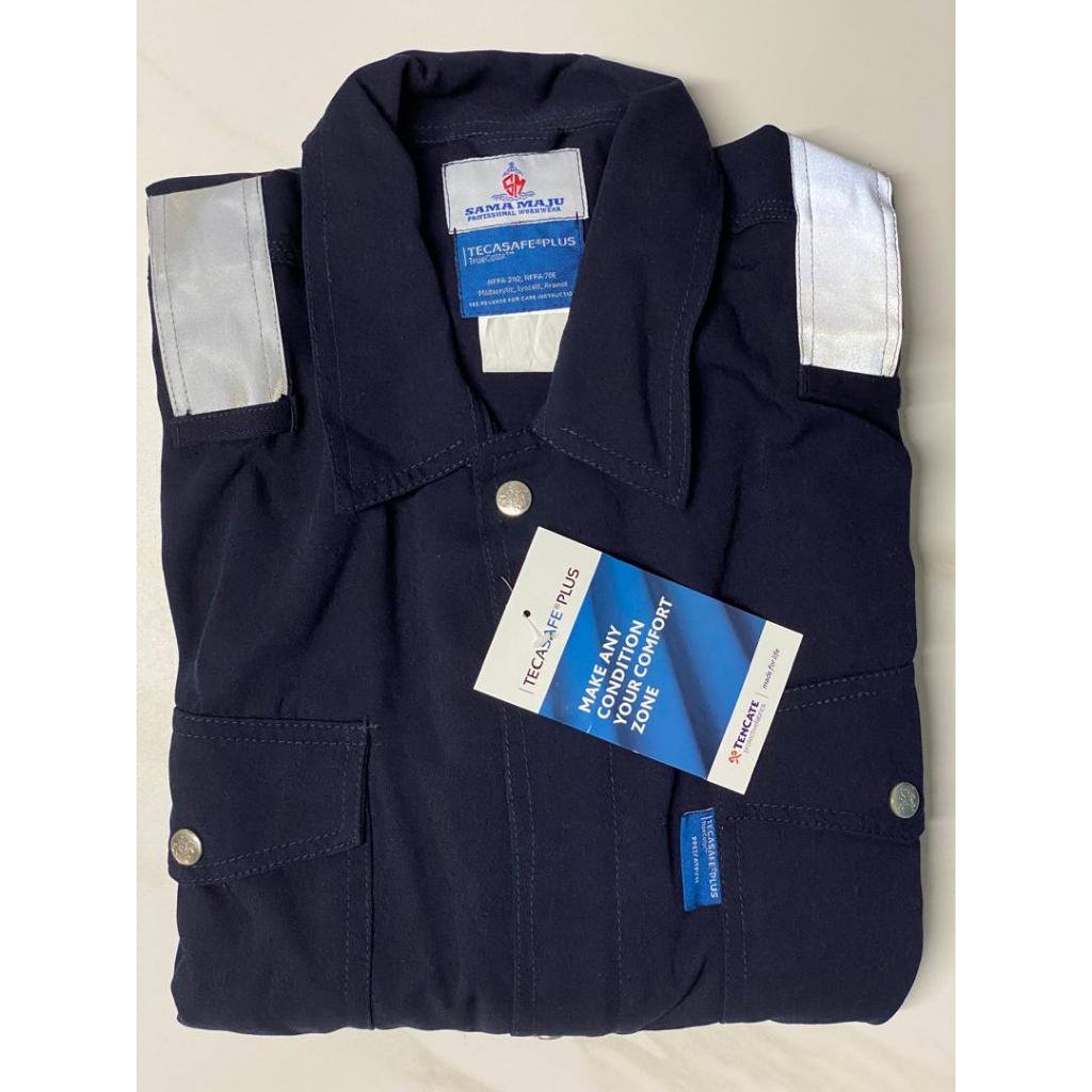 TECASAFE Plus 700 Fire Resistant FR Coverall with Reflector Limited ...