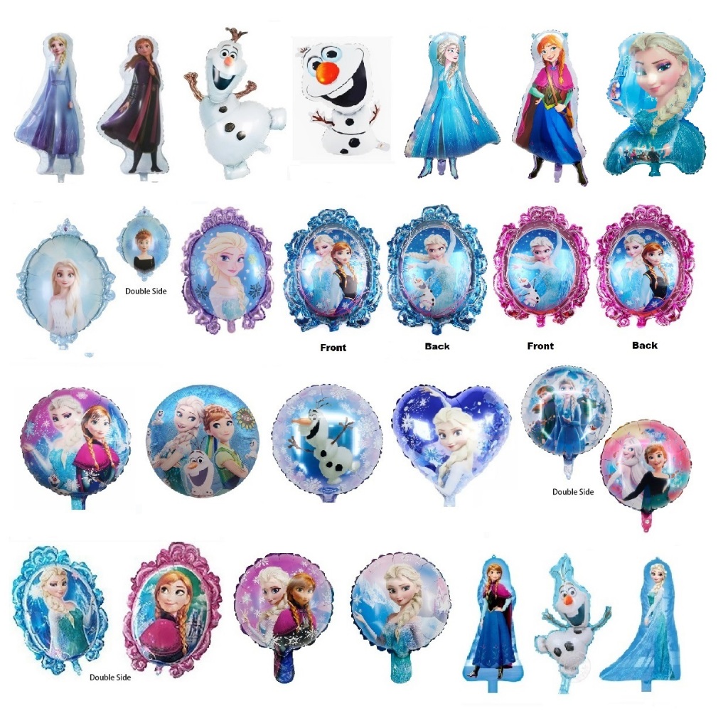 Frozen Cartoon Themed Foil Balloon Princess Elsa Anna Olaf Party ...