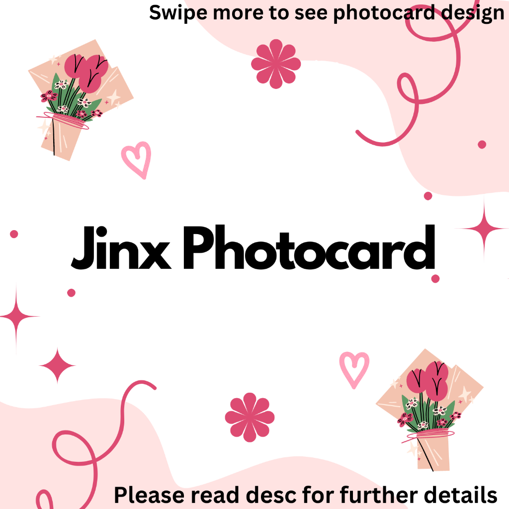 Jinx Photocard BL/Yaoi | Shopee Philippines