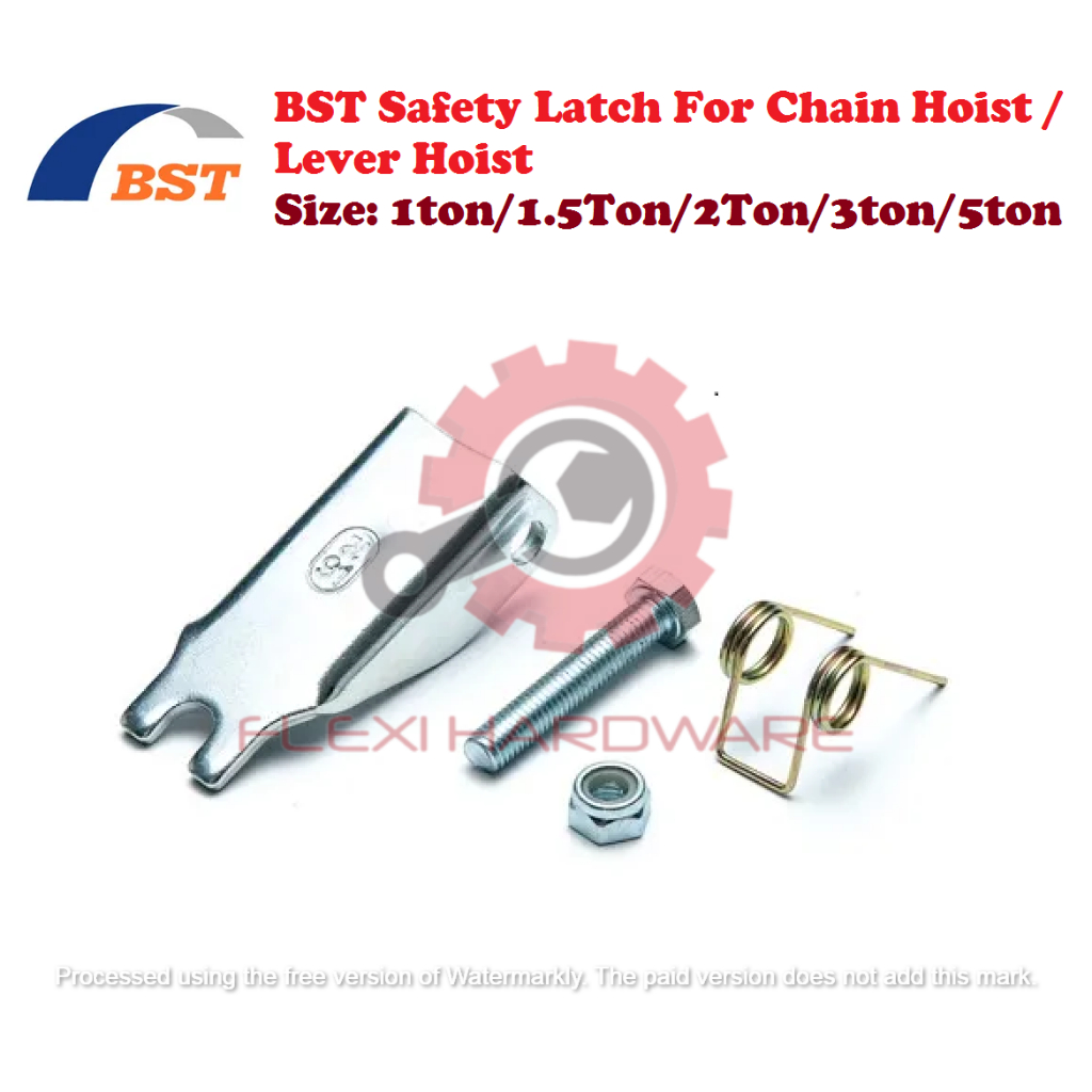 BST Safety Latch For Chain Block / Lever Block / Chain Hoist / Lever ...