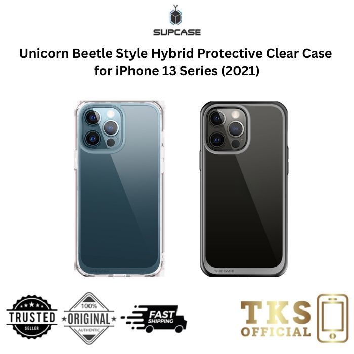 Supcase Unicorn Beetle Style Hybrid Protective Clear Case for iP 13 ...