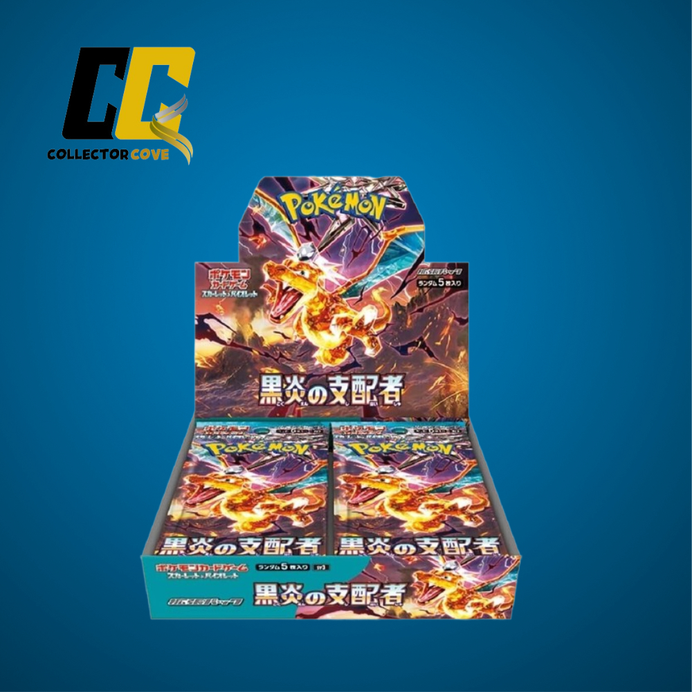 Pokemon Card TCG Ruler of Black Flames SV3 Booster Box with Shrink ...