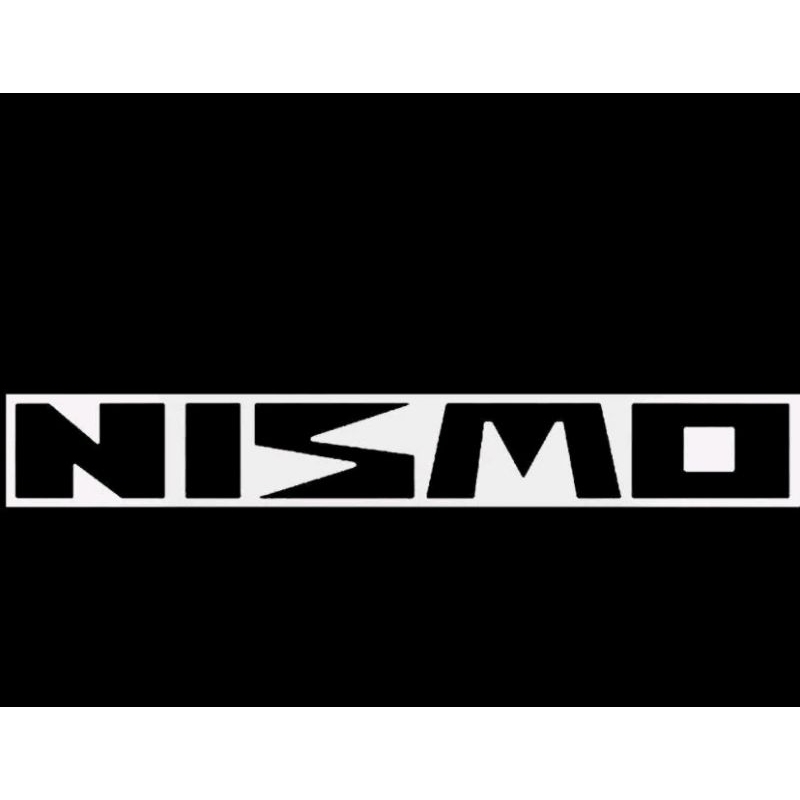 Sticker NiSmo Retro Cutting Sticker NissAn NisMo stiker potong | Shopee ...