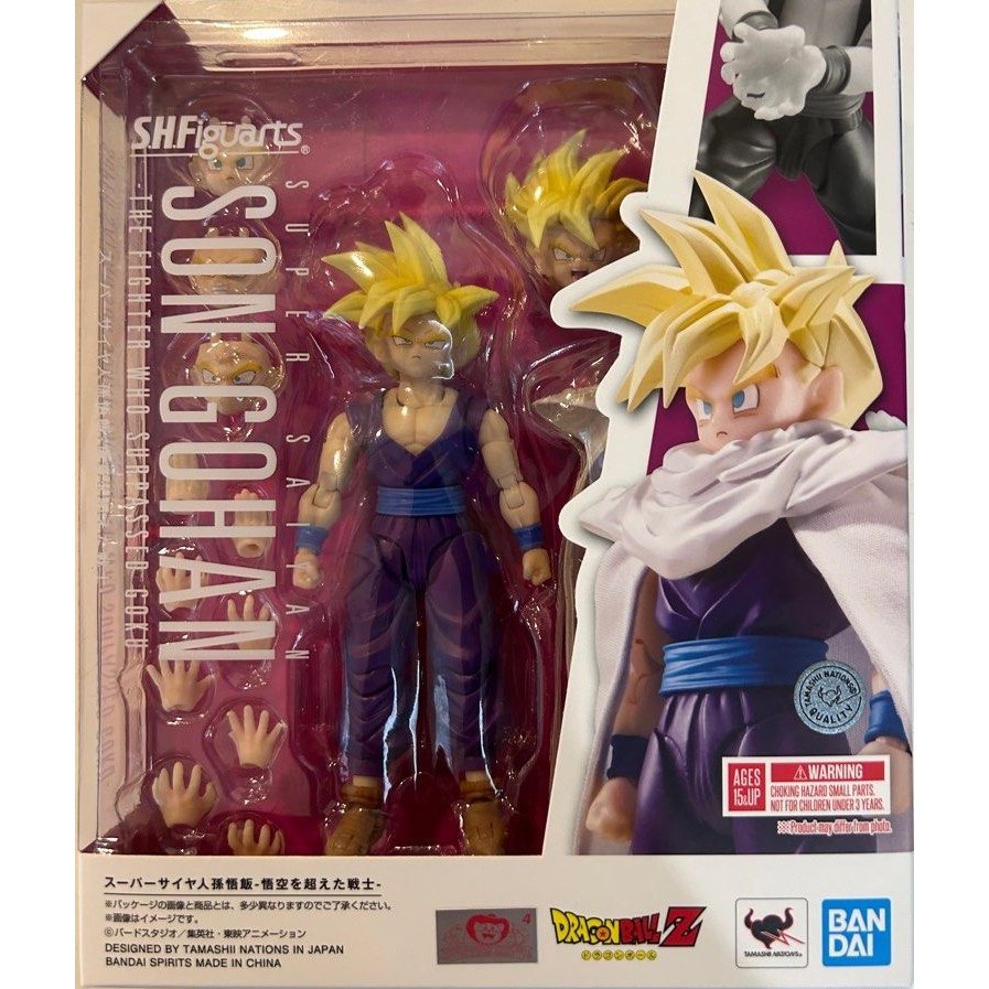S.H.FIGUARTS SHF SUPER SAIYAN SON GOHAN - THE FIGHTER WHO SUPPRASED ...
