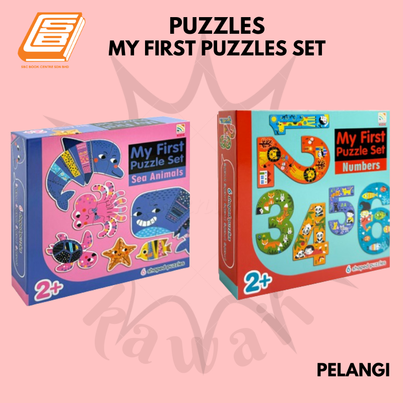 [SBCB] Puzzles : My First Puzzles Set Sea Animals Numbers ( Pelangi ...